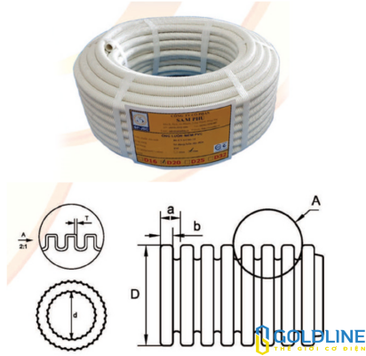 Ống luồn cứng PVC D32 750N AC (2.92m/Cây) » Thế Giới Cơ Điện